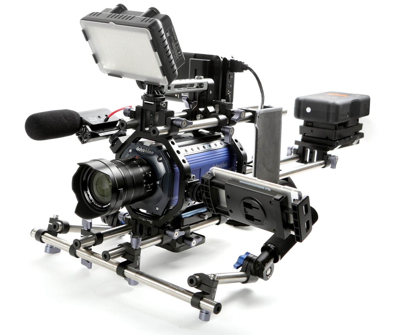 Datavideo shows their new Nighthawk MFT camcorder with up to 409,600 ...