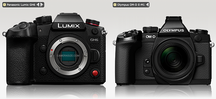 GH6 vs GH5II and OM-1 size and spec comparison – 43 Rumors