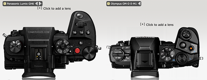 GH6 vs GH5II and OM-1 size and spec comparison – 43 Rumors