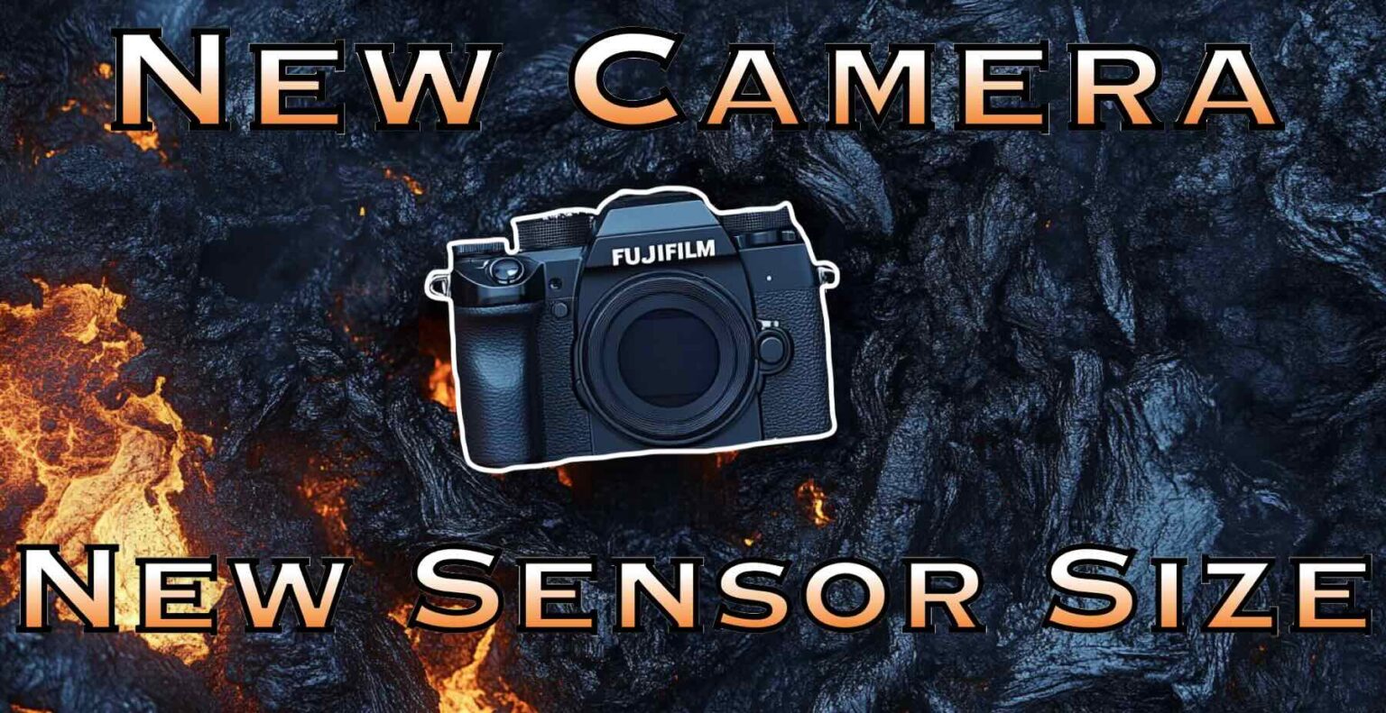 Let’s go crazy for a moment: Fujifilm will announce a completely new camera with new sensor size ...